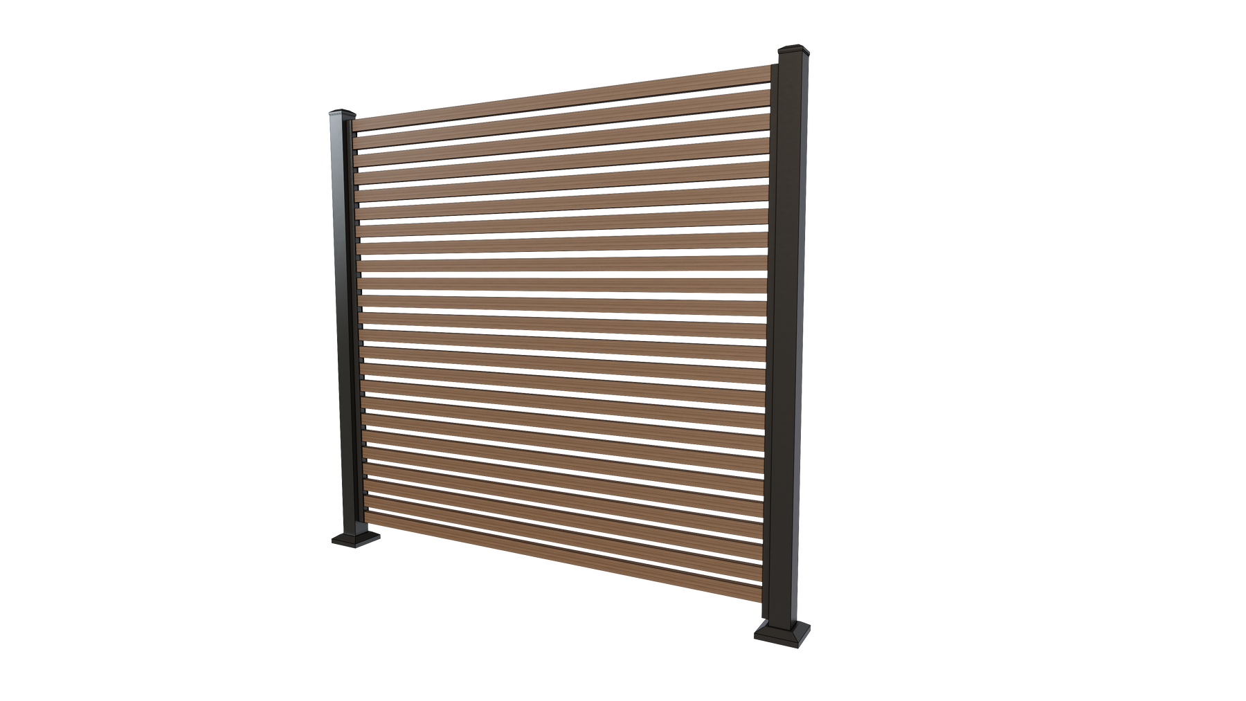 U-Channel Fence System | HIDEAWAY Canada