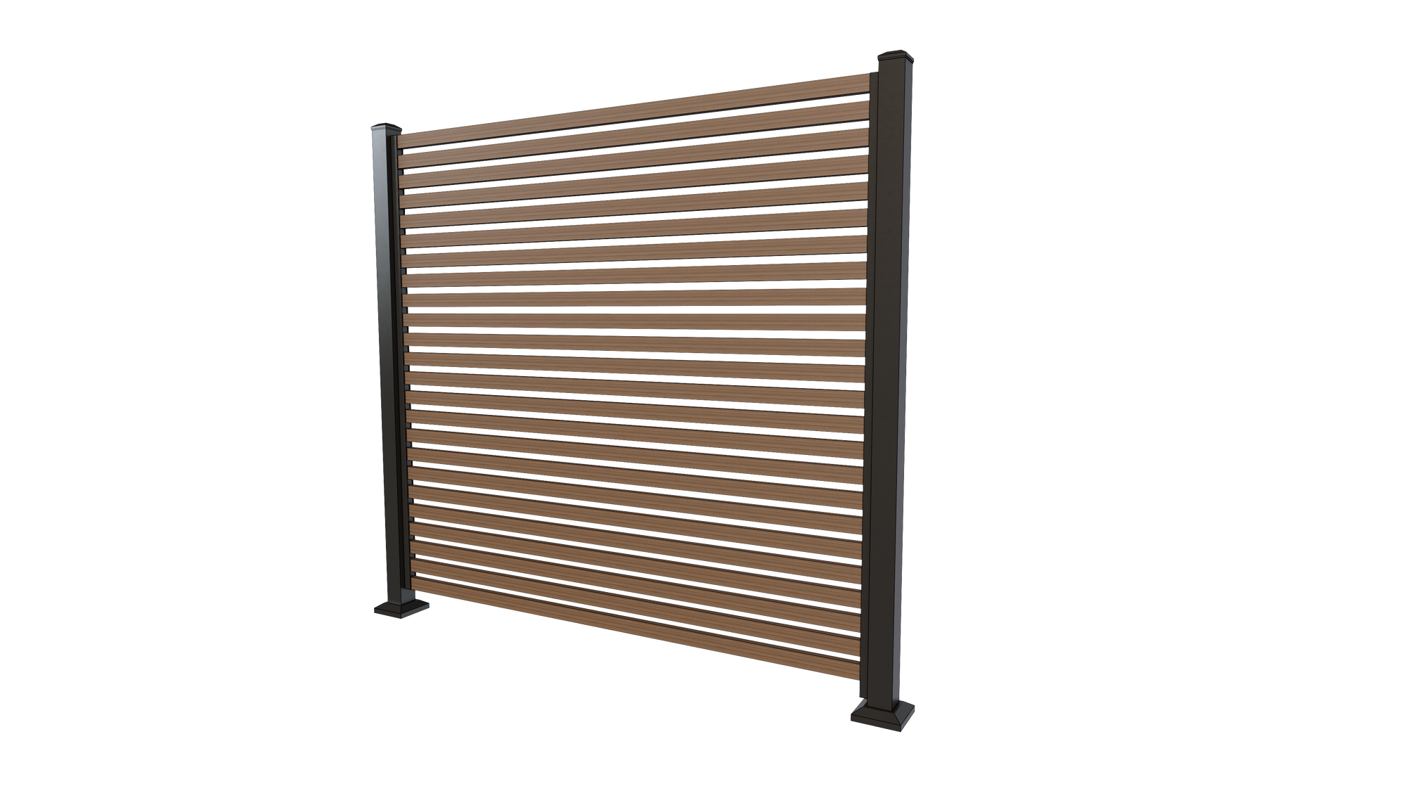 U-Channel Fence System | HIDEAWAY Canada