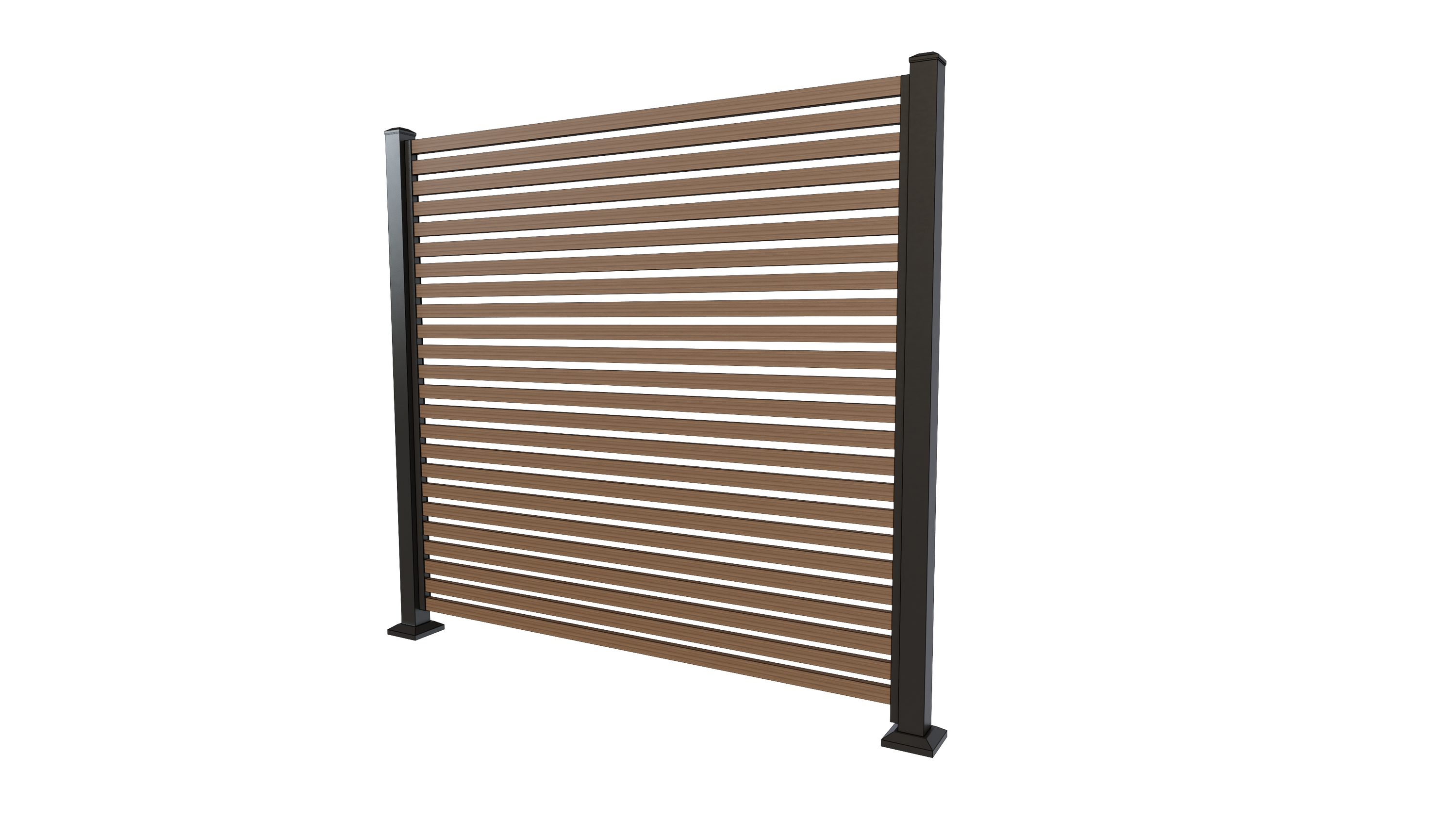 U-Channel Fence System | HIDEAWAY Canada