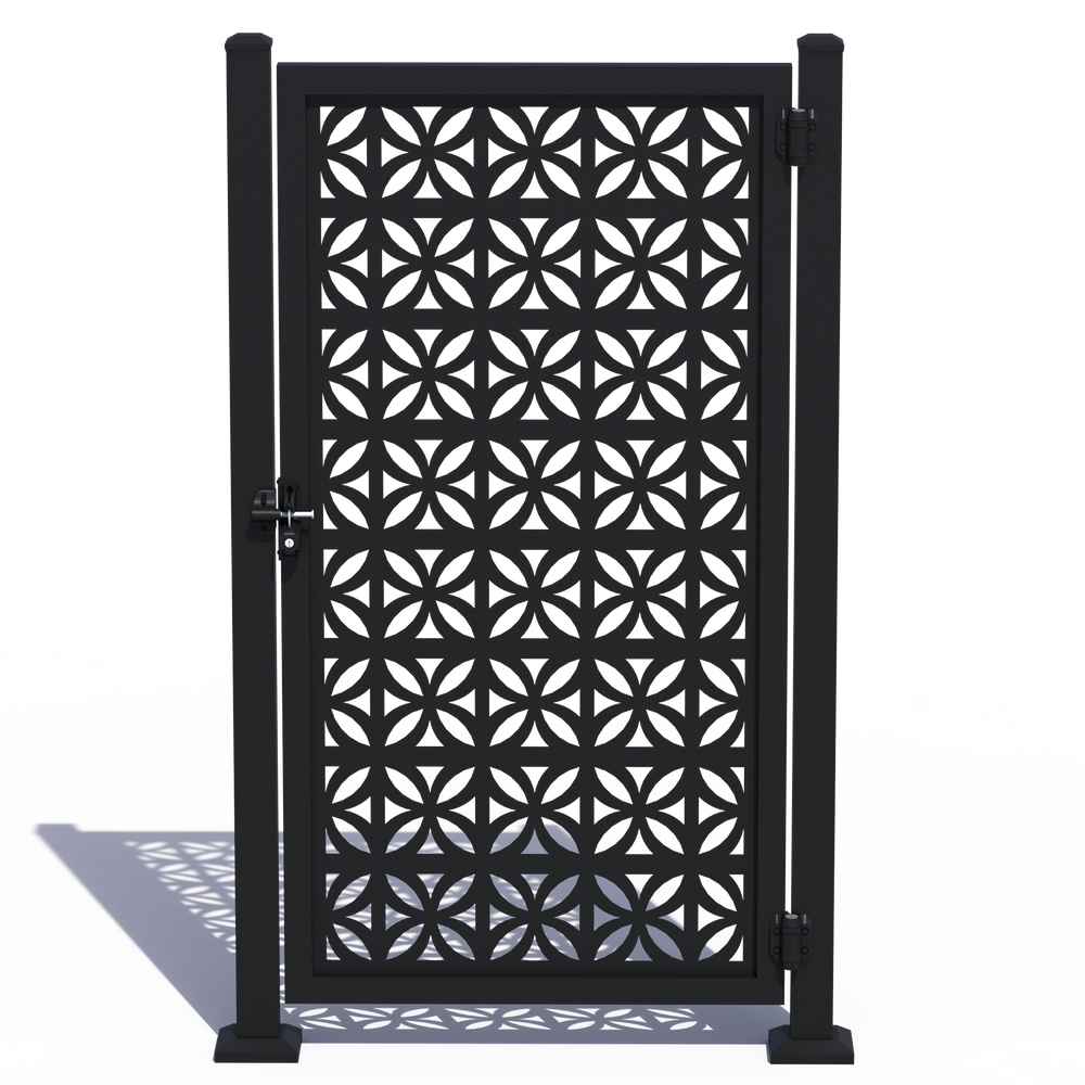 Custom Width Privacy Gate (Breeze) 68"H | HIDEAWAY Canada