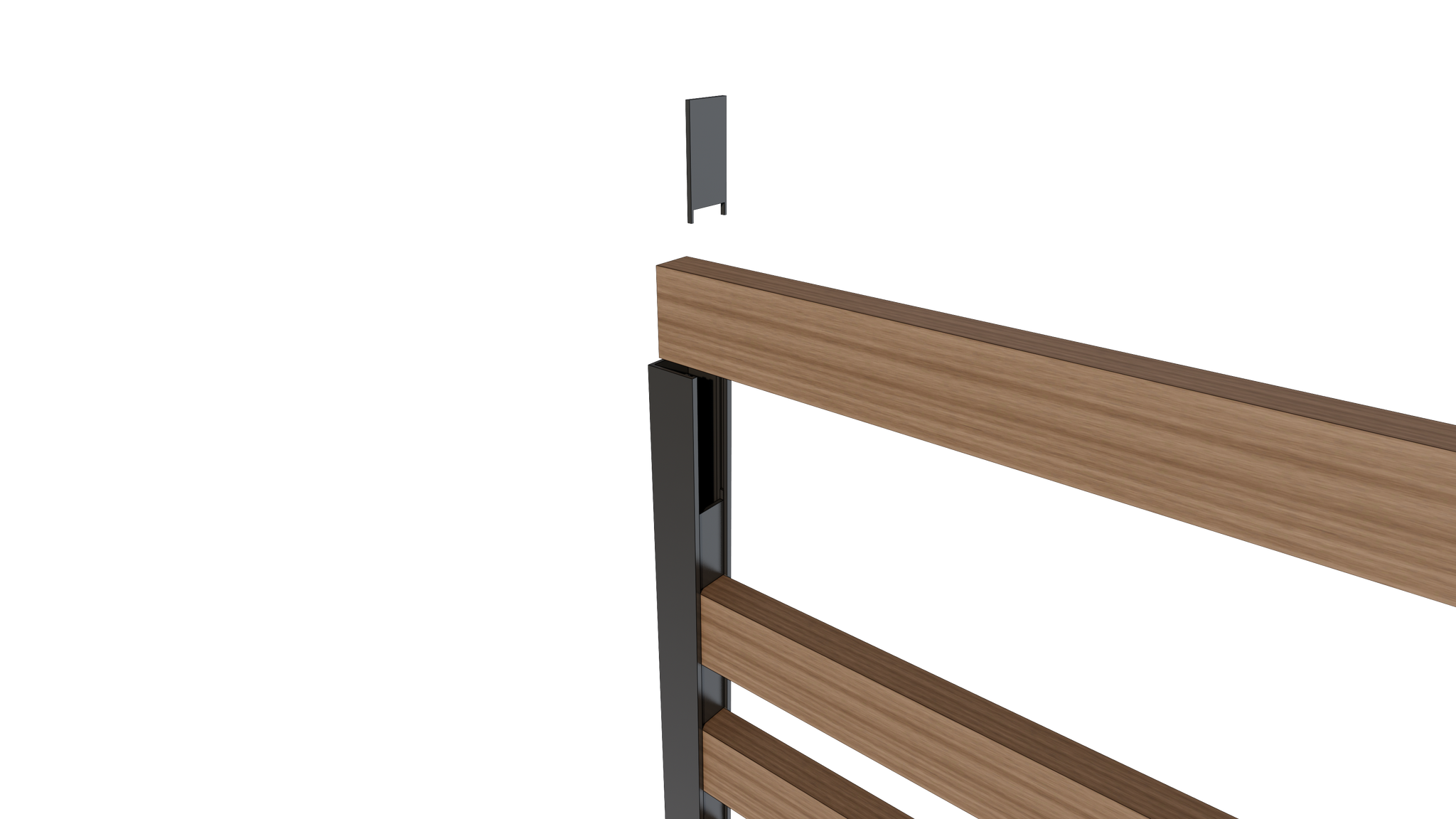 U-Channel Fence System | HIDEAWAY Canada