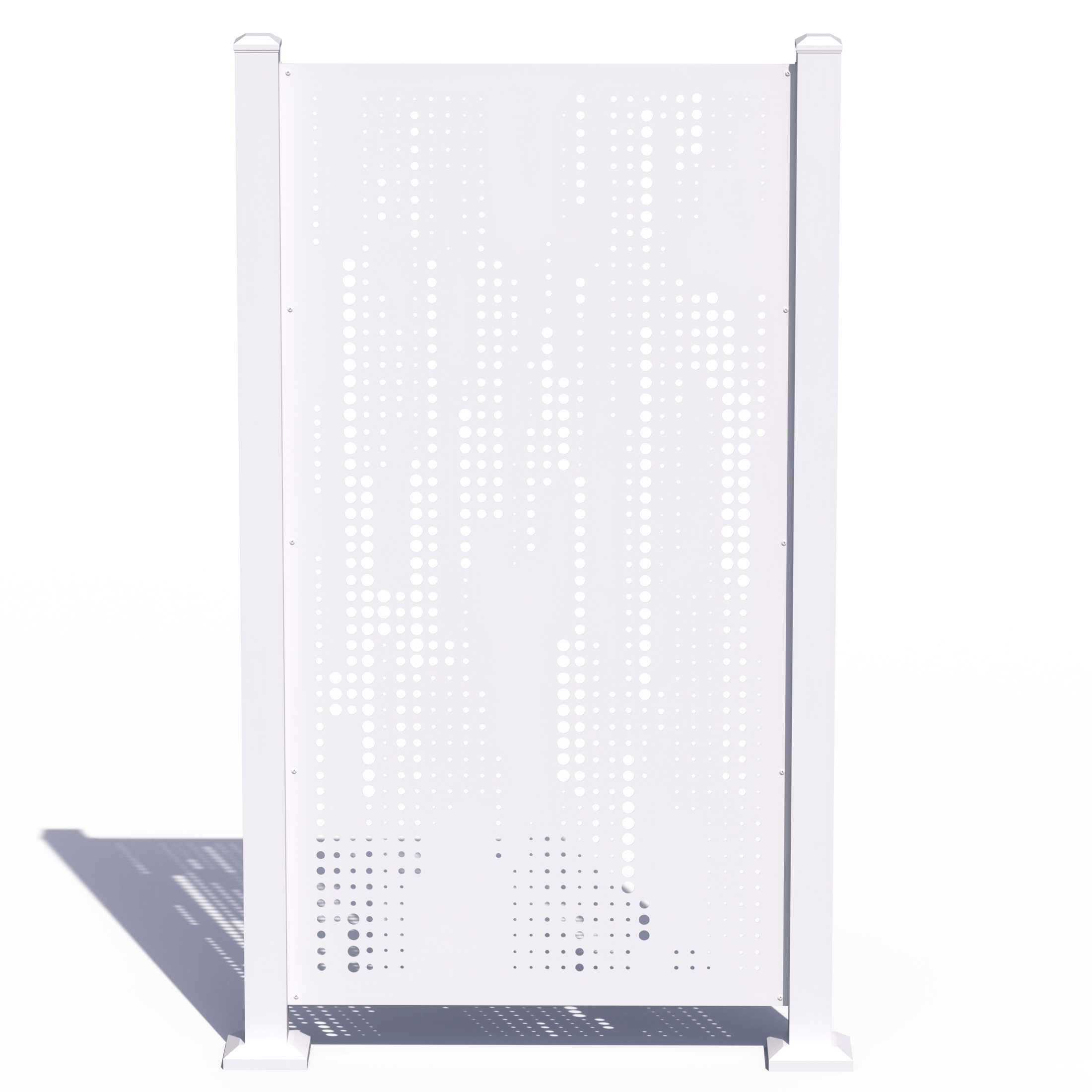 Rain Privacy Screen - Raindrop Outdoor Privacy Panel | HIDEAWAY Canada