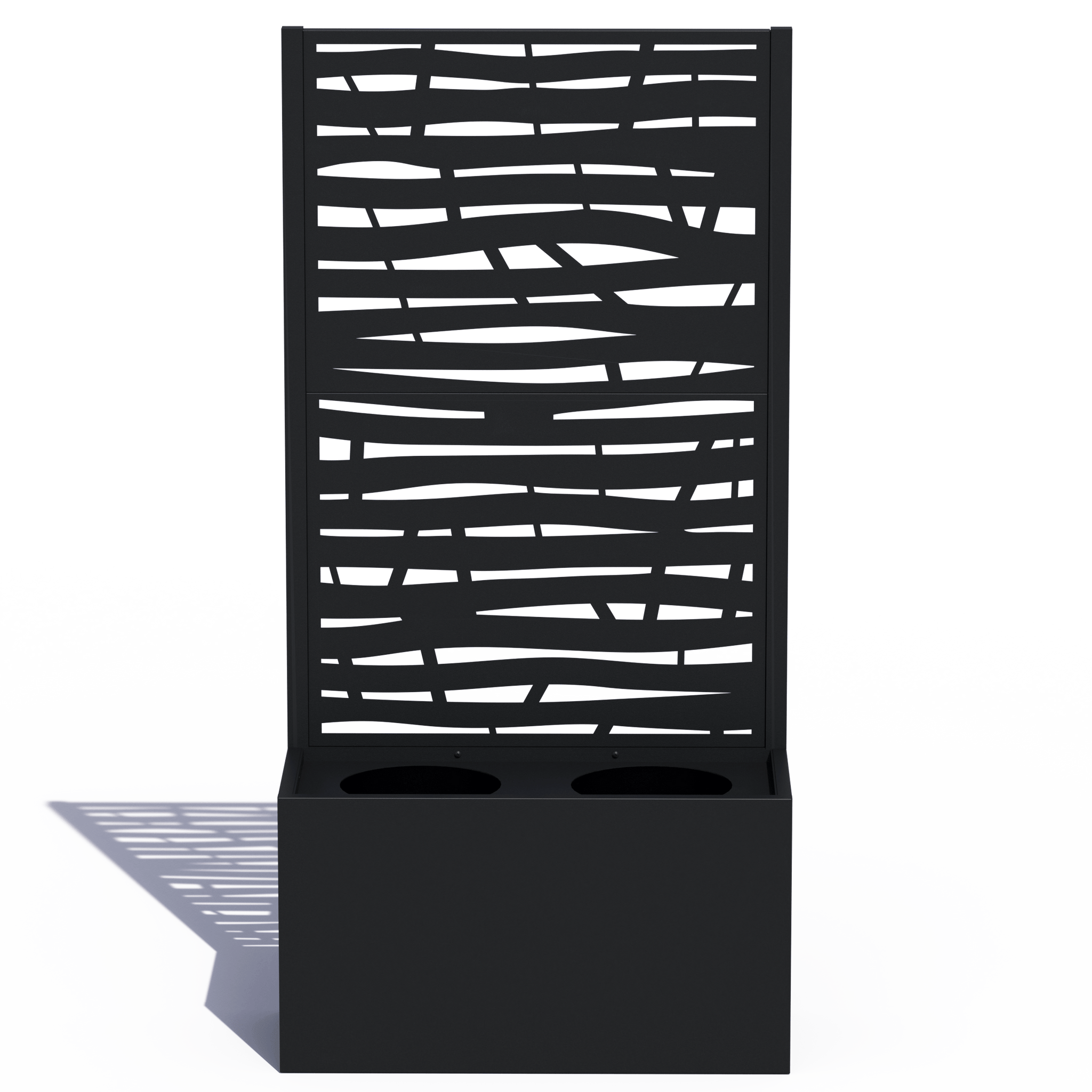 Jardinière et écran en aluminium Hideaway - SIMPLE FACE - *PRÉCOMMANDEZ ...