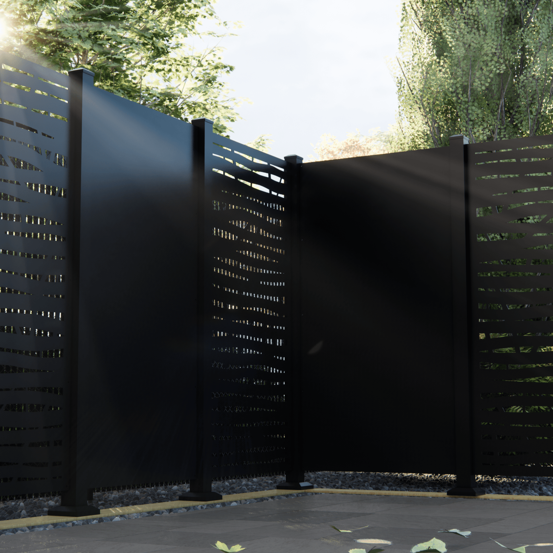 Solid Privacy Screen - 100% Privacy Panel | HIDEAWAY Canada