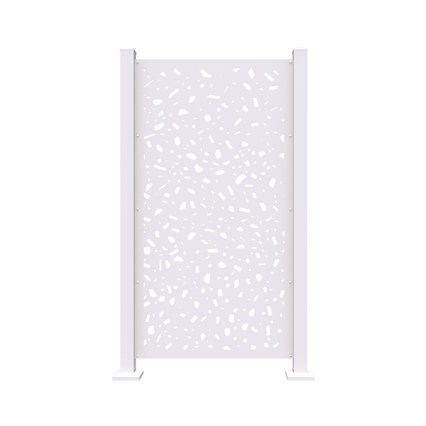 Custom Width Privacy Screen (River Rock)